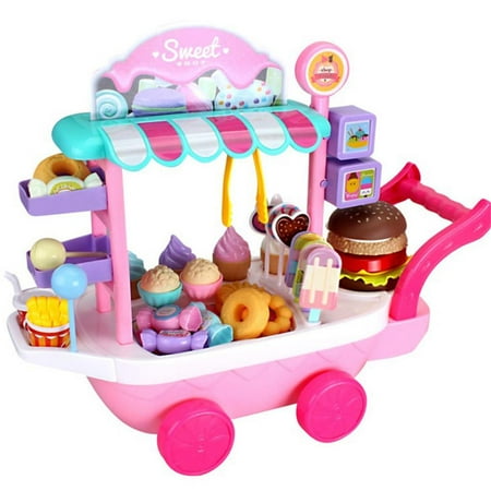 Ice Cream Candy Trolley House Play Educational Toys Candy Car Ice Cream ...