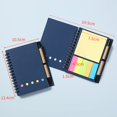 HomeCozy Snap-On Combination Note Pad Set with Ballpoint Pen Graduation ...