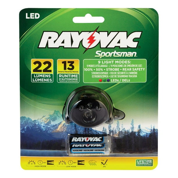 Rayovac Sportsman .5 Watt Headlight - Walmart.com - Walmart.com