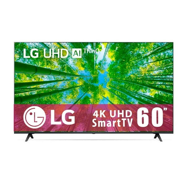 TV LG 60 Pulgadas 4K Ultra HD Smart TV LED 60UQ8000PSB | Walmart en línea