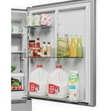 Midea 18.7 Cu. Ft. Bottom Mount Refrigerator, Stainless Steel ...