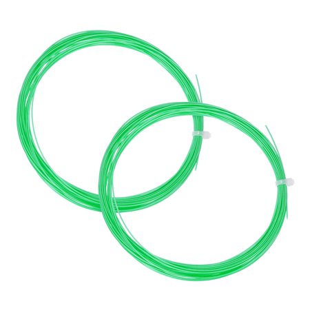 Uxcell 10M 0.7mm High Elastic Nylon Badminton Racket String Racquet ...