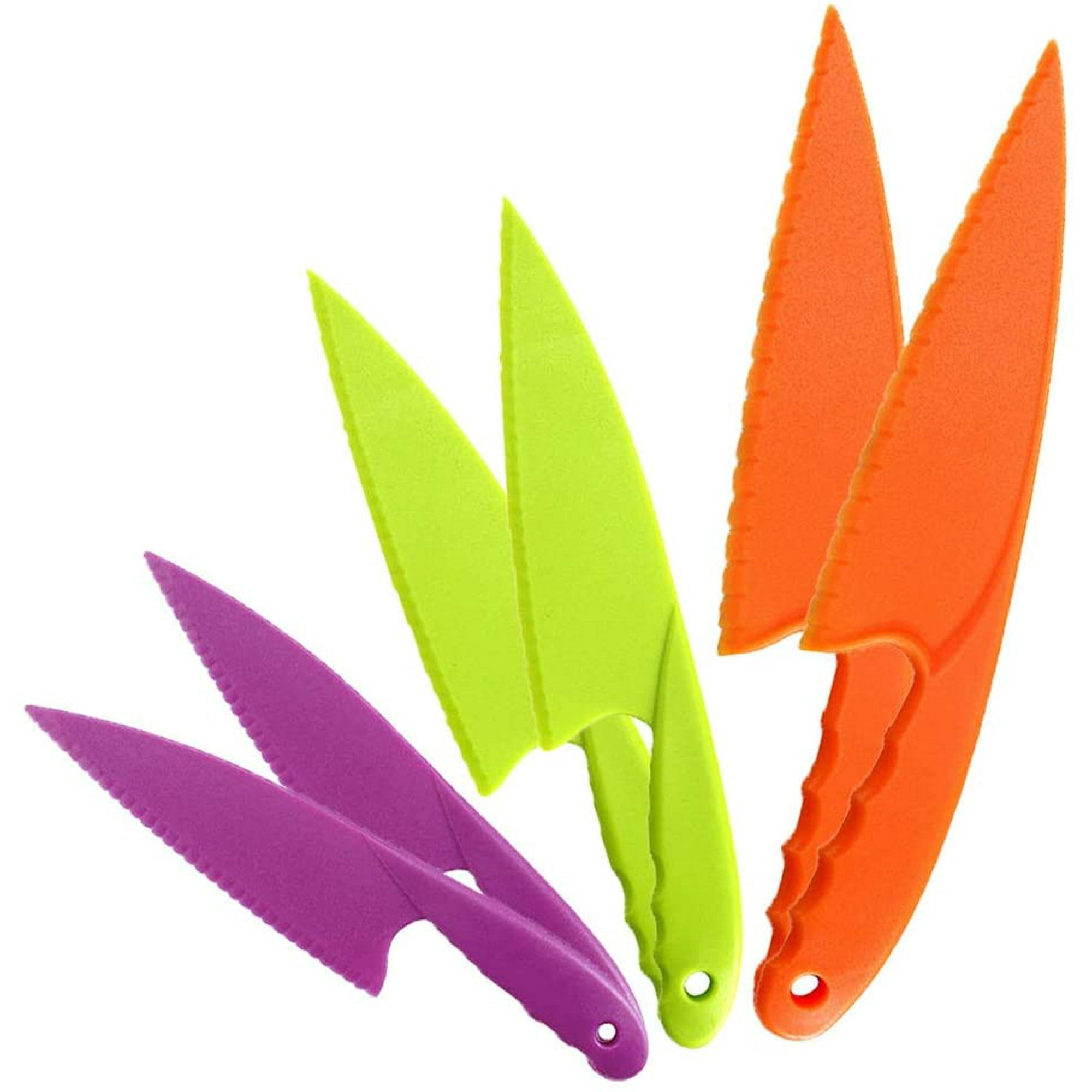 Click here for Roofei 6pcs Plastic Kitchen Knife Set  Nylon Kitch... prices