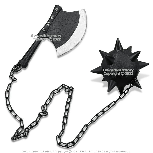 Gyomei Himejima Foam Spiked Flail Axe Chain Demon Fantasy Anime ...
