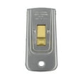 Hyper Tough Steel Safety Glass Scraper, Retractable with 5 Replacement ...