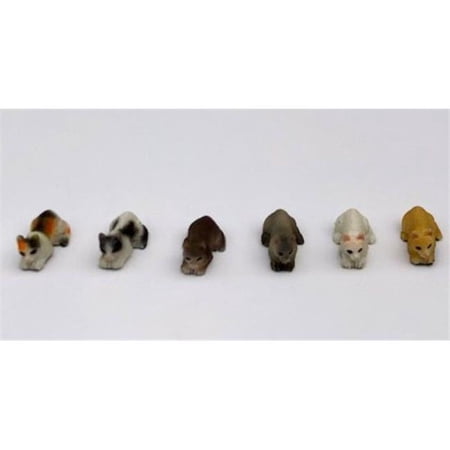 Ceramic Cat Figurines, Assorted Color - Set of 6 | Walmart Canada