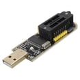 Ch341A USB Programmer Module + SOIC8 SOP8 Test Clip for 24 25 Series ...