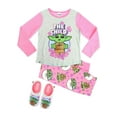 Lego Baby Yoda Girls 2 Piece Long Sleeve Top with Pants and Slippers ...
