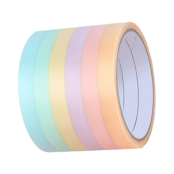 6x Sticky Ball Tape Crafts Adhesive Tape Candy Color Sticky Ball Tape ...