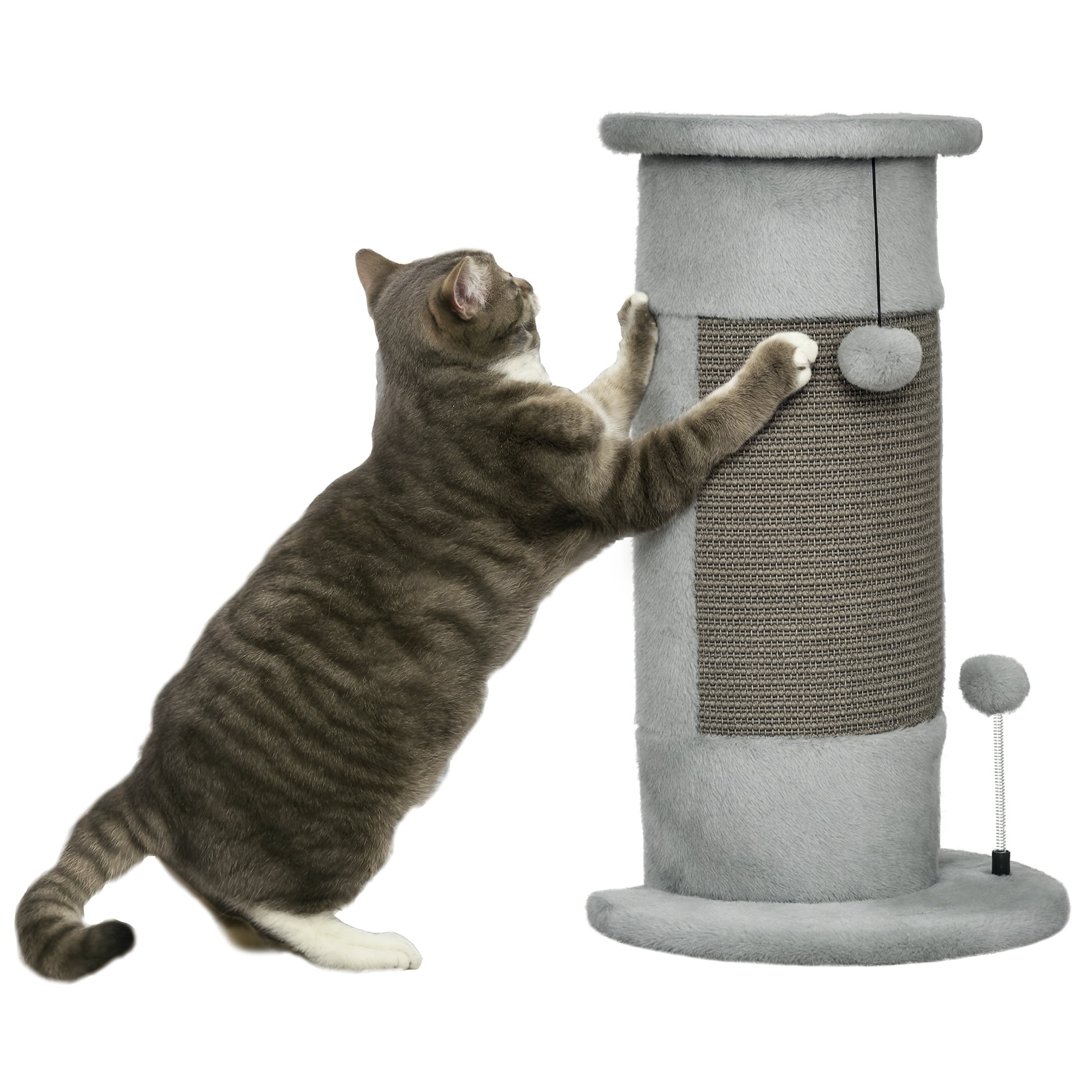 Click here for Pawhut 23 Cat Scratching Post For Indoor Cats With... prices