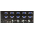 StarTech.com 4-port KVM Switch with Dual VGA and 2-port USB Hub - USB 2 ...