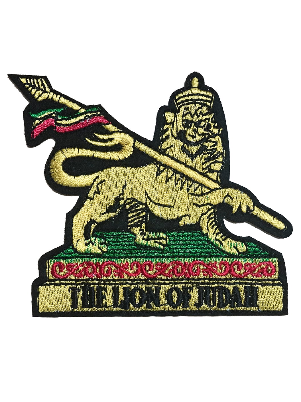 Rasta Lion of Judah Emblem Patch - Walmart.com