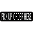 10in x 3in Pick Up Order Here Sticker - Walmart.com
