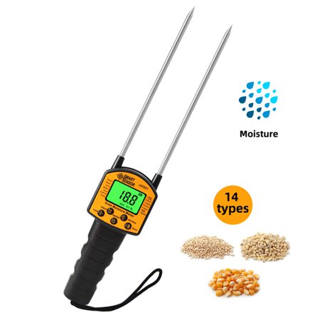 Digital Moisture Meter Cereal Moisture Meter AR991 Smart Sensor For Use ...