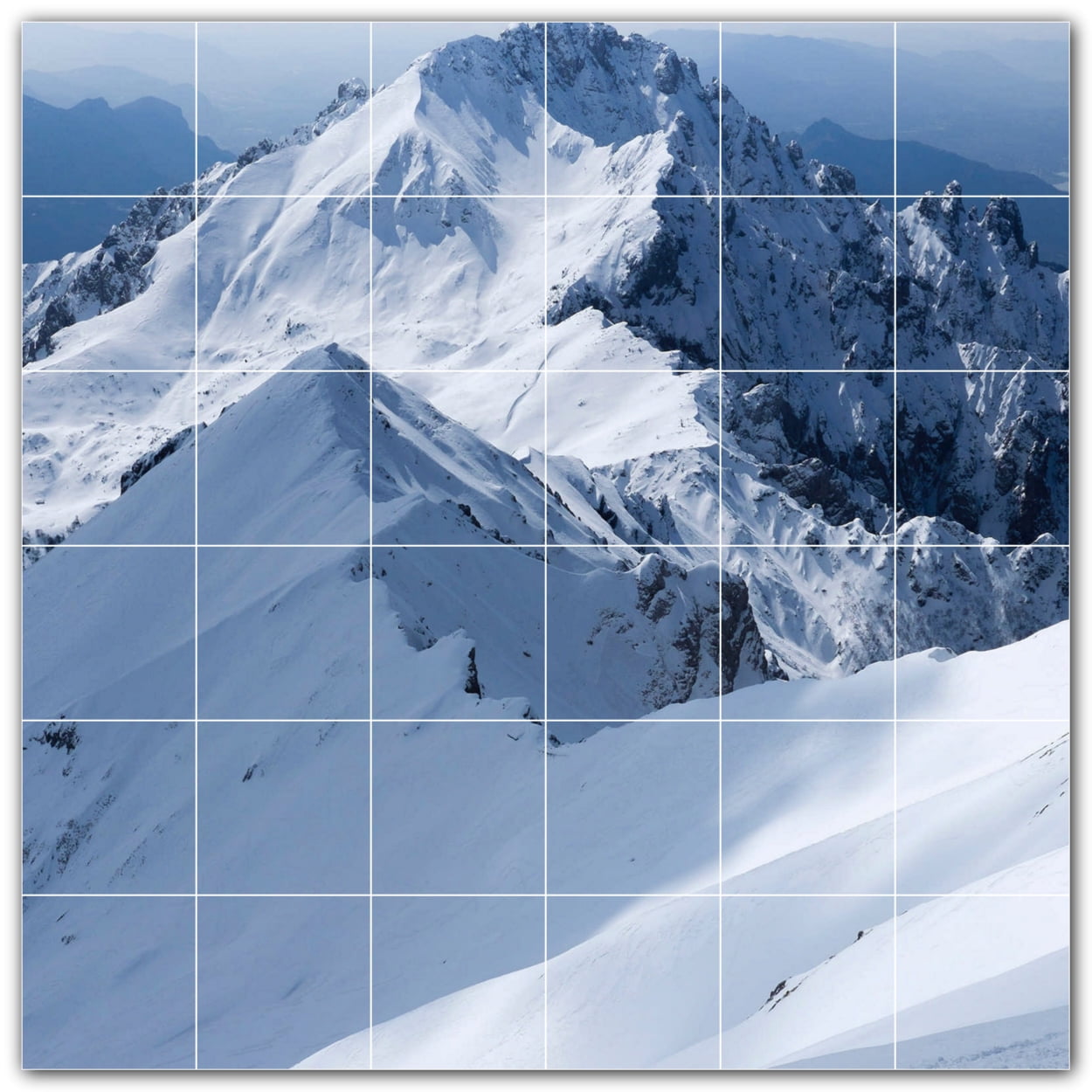 Picture-Tiles.com: Mountains Ceramic Tile Wall Mural WAL500849-66XL. 72 ...