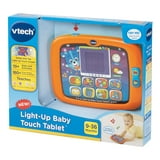 VTech Light-Up Baby Touch Tablet, Learning Toy for Baby, Orange ...