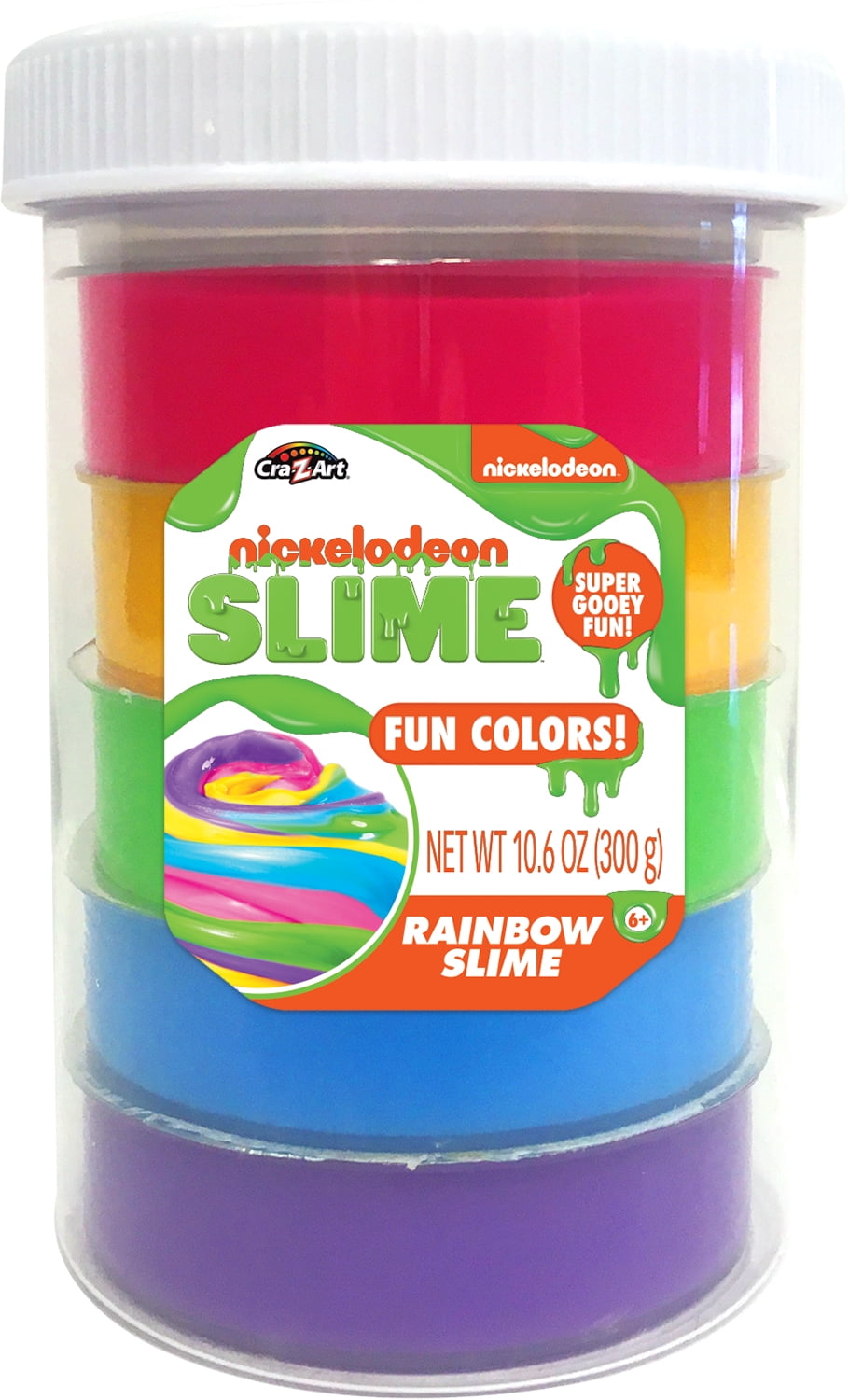 Cra Z Art Nickelodeon Rainbow Slime