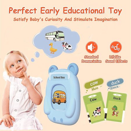 Preschool Educational Machine Early Learning Educational Toy 224 Words ...