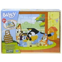 Bluey Premier 48 Pc Puzzle Set for Kids - Bluey Party Supplies Bundle ...