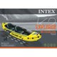 Intex Explorer K2 Yellow 2 Person Inflatable Kayak with Aluminum Oars ...