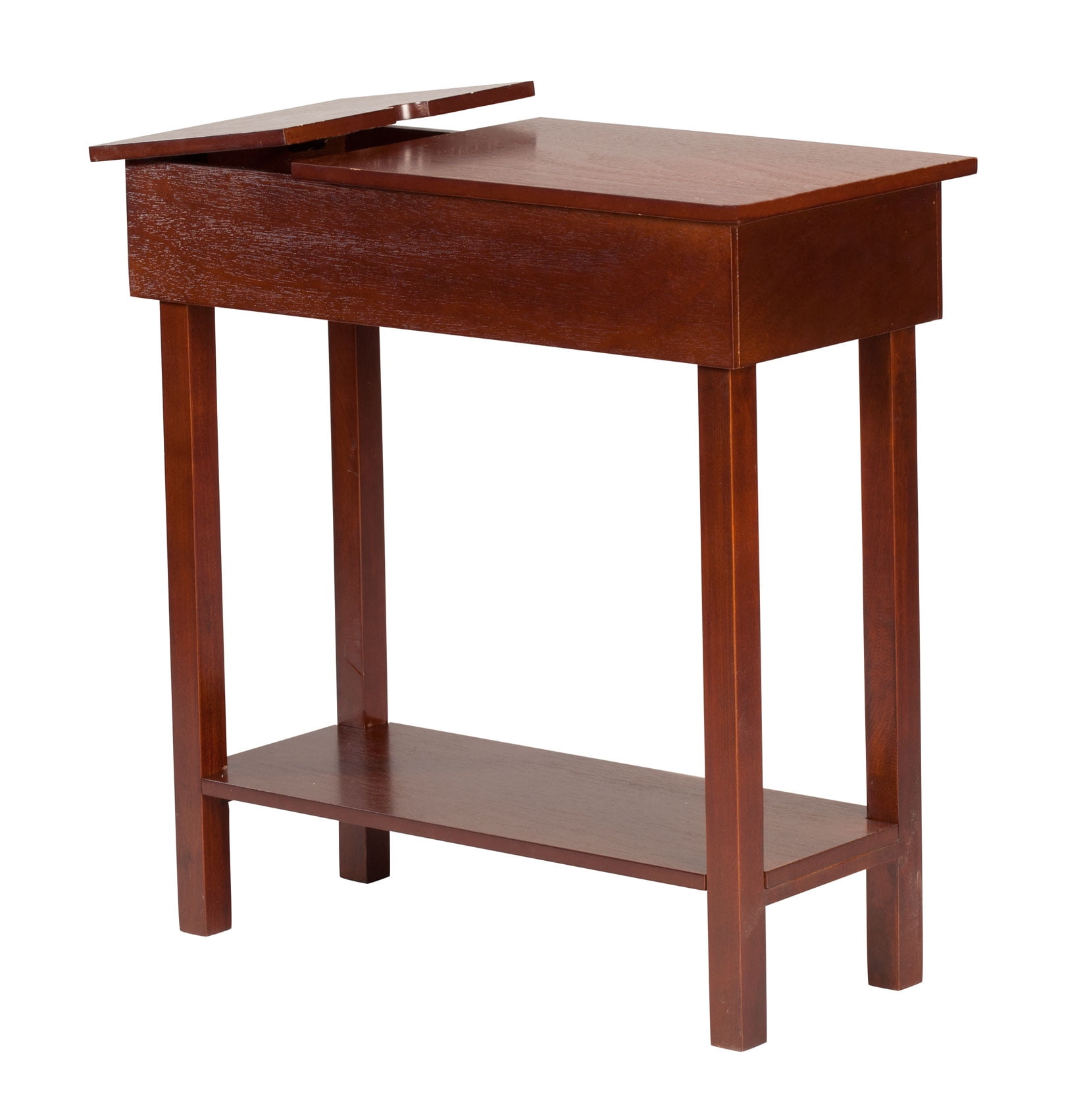 Chairside Table with USB Power Strip by OakRidgeTM - Walmart.com