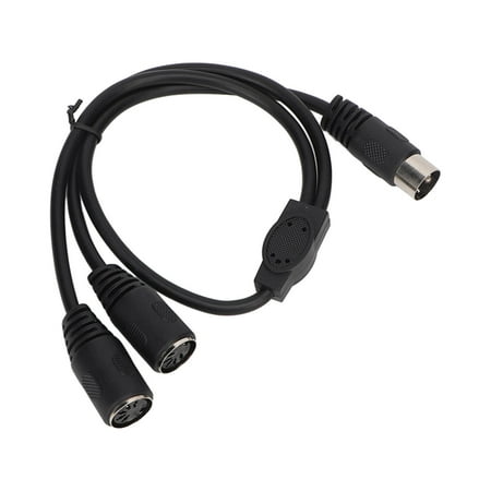 DIN 5 Pin Adapter Cable, DIN 5 Pin Male To 2 DIN 5 Pin Female Cable ...
