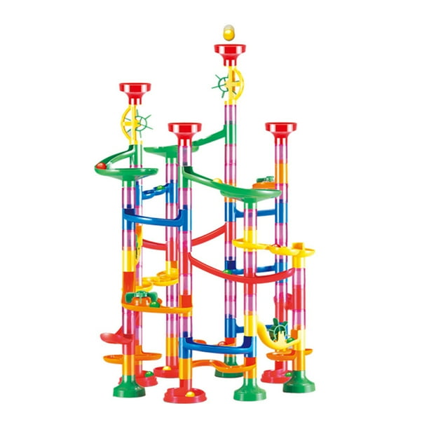 Labymos Construction Marble Run Race Track DIY Building Railway 109 ...