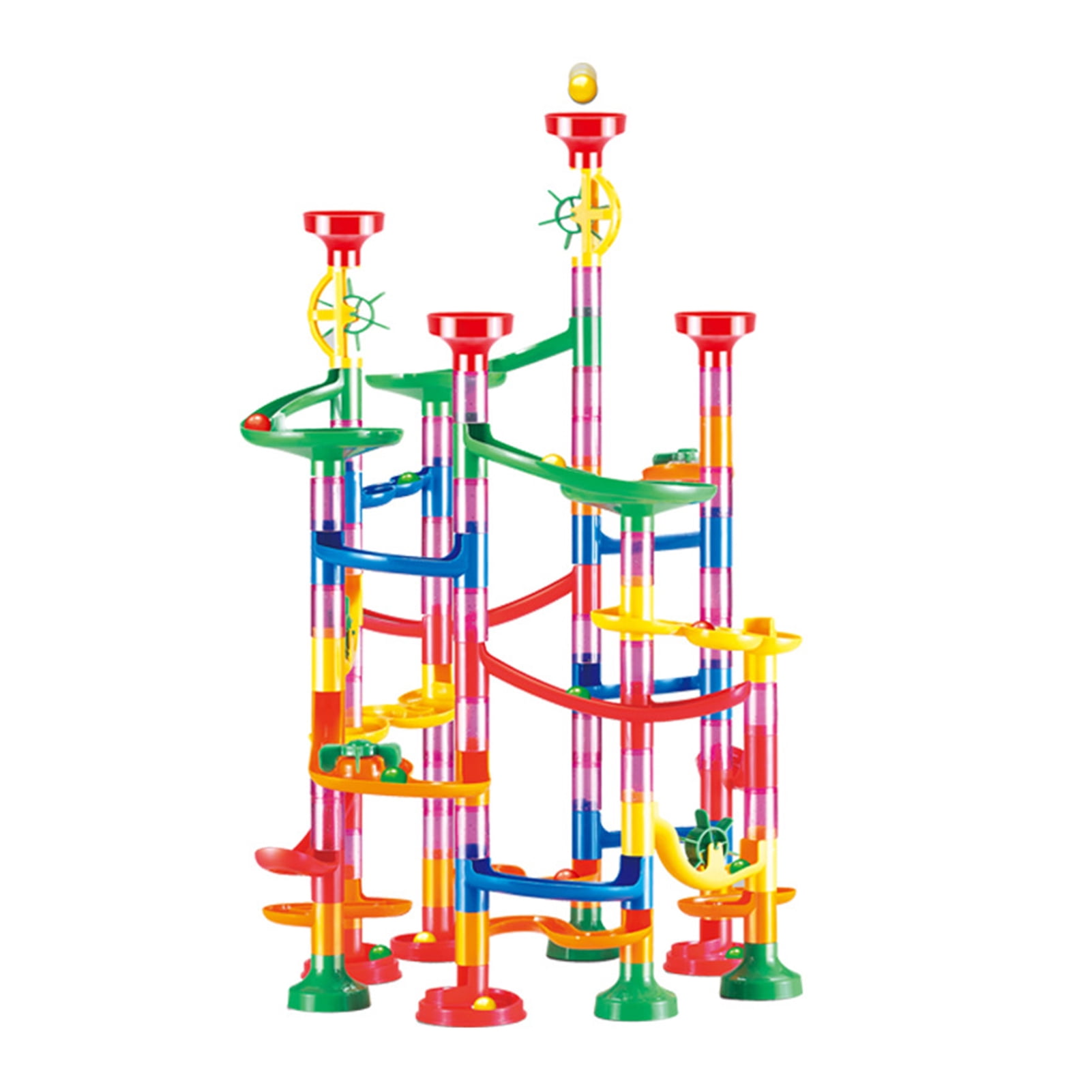 Click here for Pepisky Construction Marble Run Race Track Diy Bui... prices