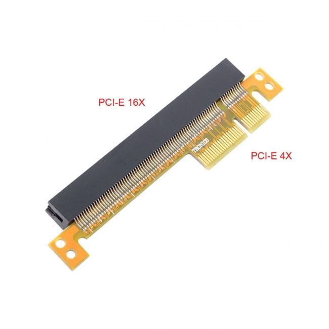FVH PCI-E Express 4x to PCIE 16x Extender Converter Riser Card Adapter ...