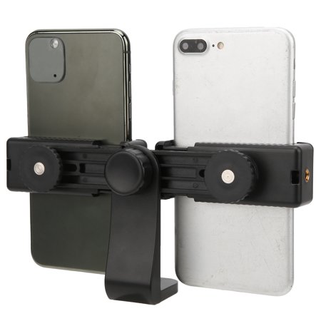 Herwey Dual Clips Phone Holder Mini Tripod Dual Clips Phone Holder ...