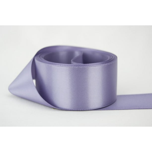 Ribbon Bazaar Double Faced Satin 5/8 inch Thistle 50 yards 100% ...