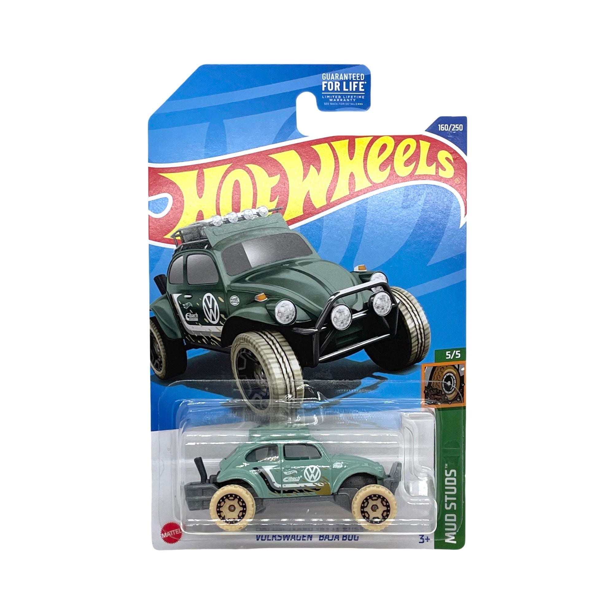 Hot Wheels Volkswagen Baja Bug Mud Studs 5/5 Buggy