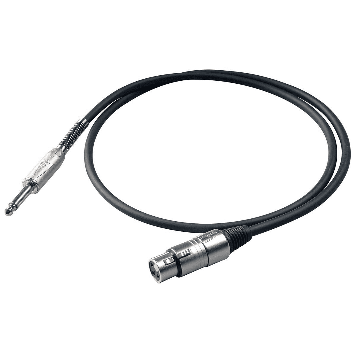 Cable Micrófono Proel Modelo Bulk200lu6 Xlr Hembra A Plug 6m Proel ...