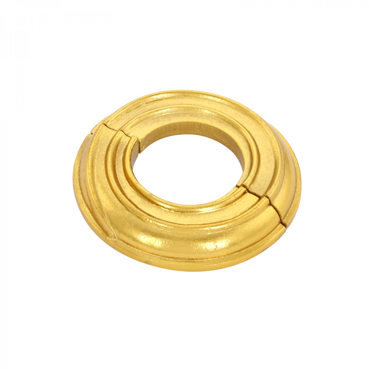 Spiral Radiator Flange Brass 1-1/2" (IPS) pipe flange: 1-7/8" inside ...