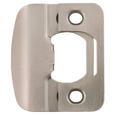 2-1/8 in. Stamped Steel Brass Plated Adjustable Strike - Walmart.com