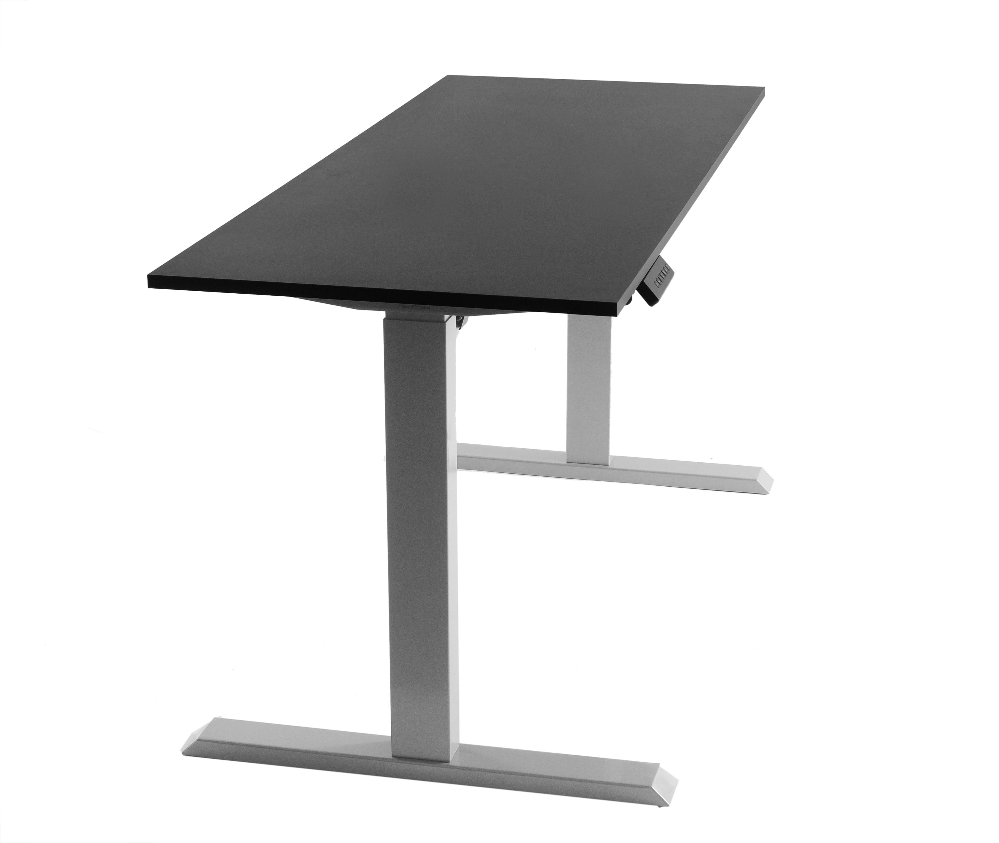 TechOrbits Electric Standing Desk Frame With 60 x 24 Inc Tabletop ...