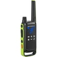 Motorola T803 Two-Way Radios 35 mi Bluetooth, Weatherproof, Lime Green, 2-Pack - Walmart.com
