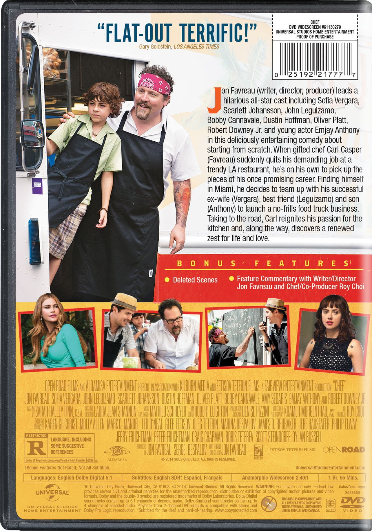 Chef Movie Poster Robert Downey