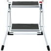 Kingrack Portable 2 Step Ladder, Foldable, Non-Slip, Indoor Use ...