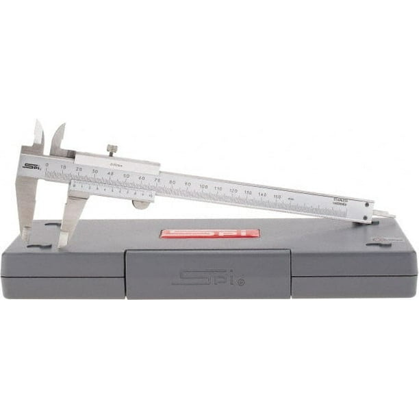 SPI 0 to 150mm Stainless Steel Vernier Caliper 0.02mm Graduation, 1.57 ...