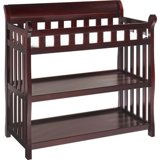 Delta Children Eclipse Changing Table with Pad, Espresso Cherry ...