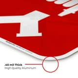 Fire Department Standpipe Connection Sign, 12x12 Aluminum - Walmart.com