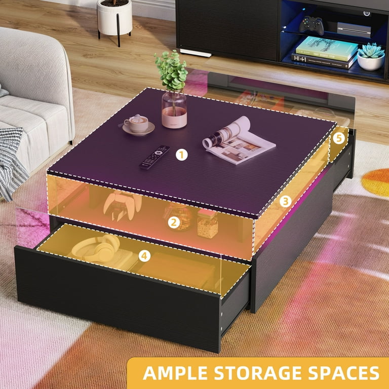 Box centre table store