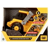 Caterpillar Rugged Dump Truck with Four-Wheel Drive Working Lights and ...