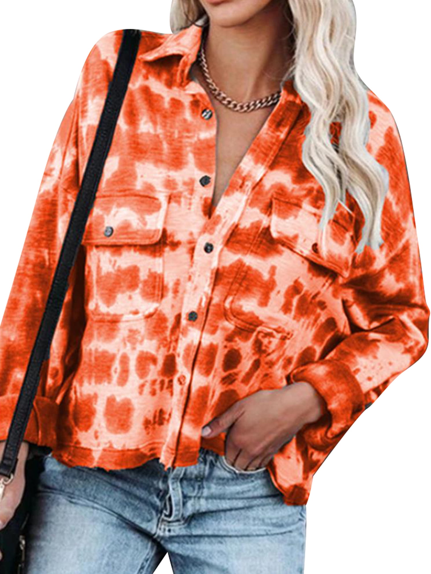 Summer Saving Clearance Squishhappy Women Tie Dye Plus Size T Shirt summer-saving-clearance-squishhappy-women-tie-dye-plus-size-t-shirt