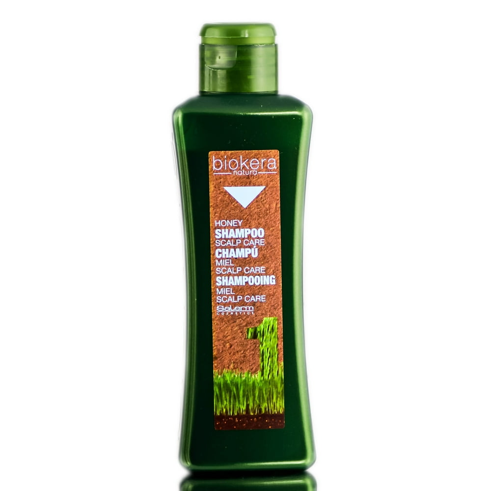 Salerm Cosmetics - Salerm Biokera Scalp Care Honey Shampoo - 11 oz ...