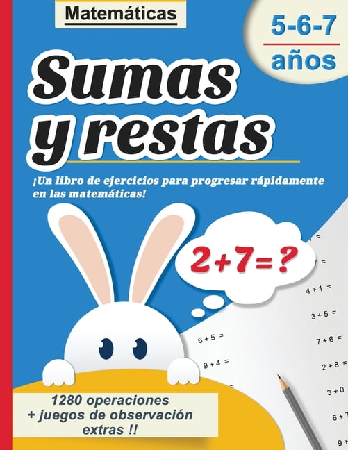 Sumas y restas 5-6-7 años : Matemáticas - ¡Un libro de ejercicios para ...