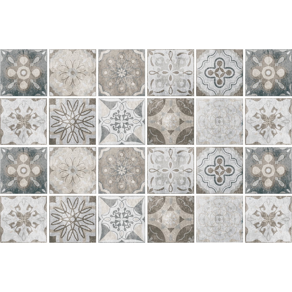 Click here for Hcyz 24pcs Vintage Style Tile Stickers Tile Decals... prices