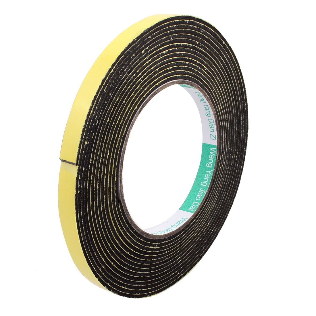 10mm Width 2mm Thickness EVA Single Side Sponge Foam Tape 5M Length ...