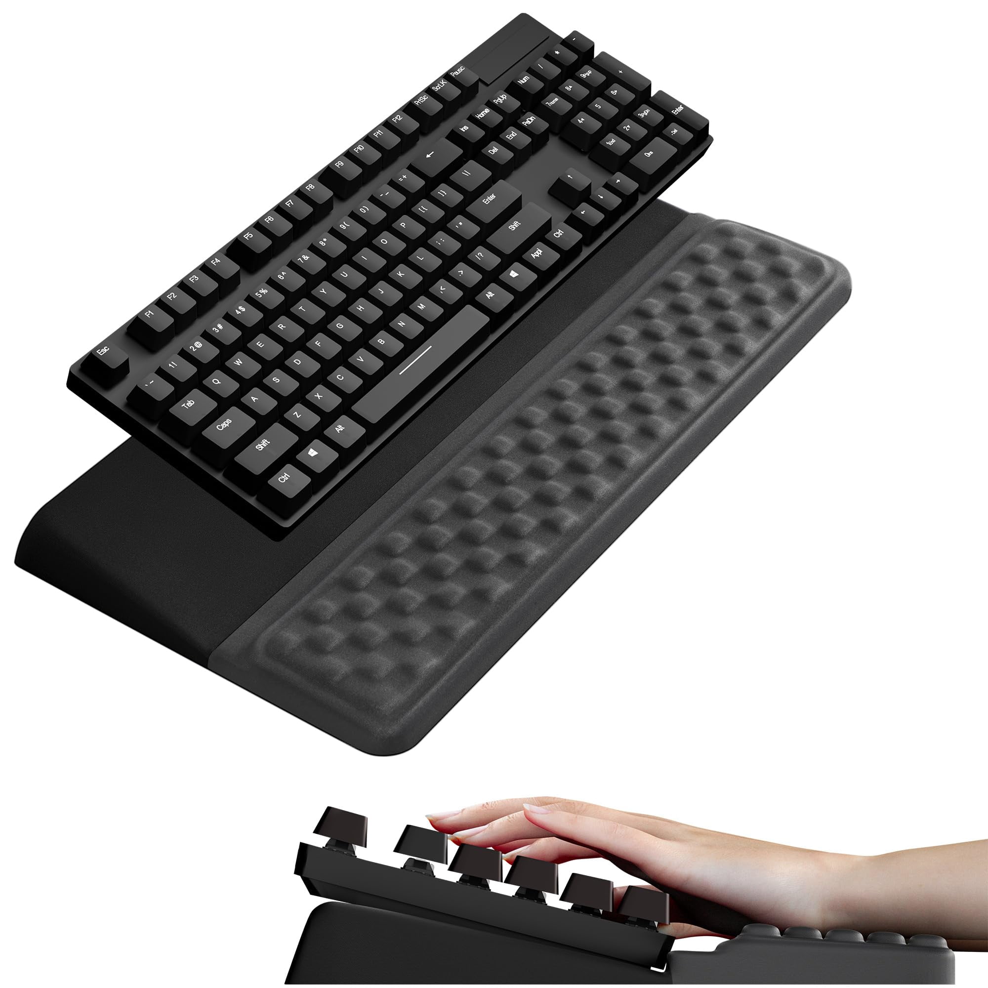 Click here for Ospelelf Keyboard Stand With Wrist Rest Comfortabl... prices